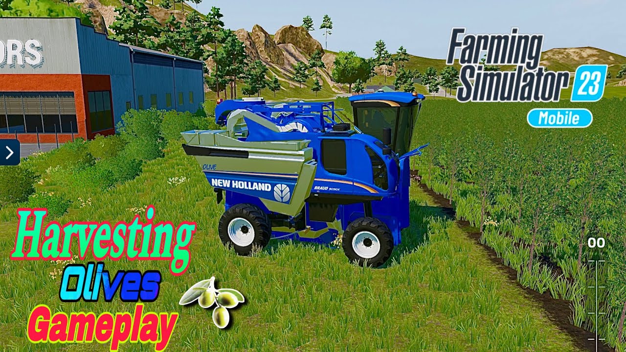 How to harvest and fertilise The Olives Orchard | Farming Simulator 23 ...