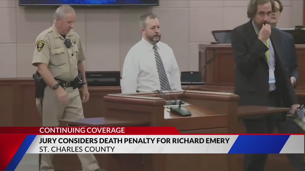 Jury considers death penalty for Richard Emery - YouTube