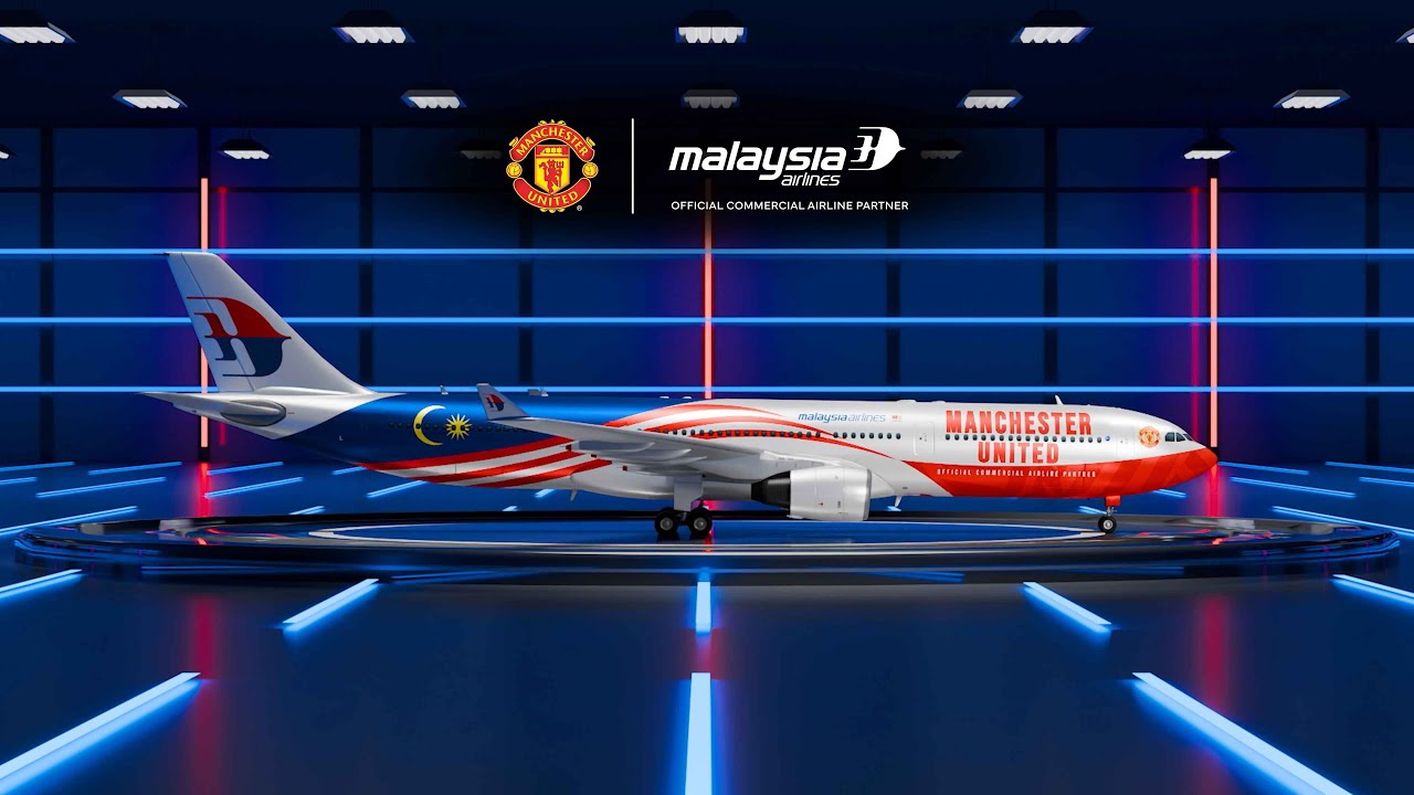 Introducing our Malaysia Airlines x Manchester United Aircraft Livery ...