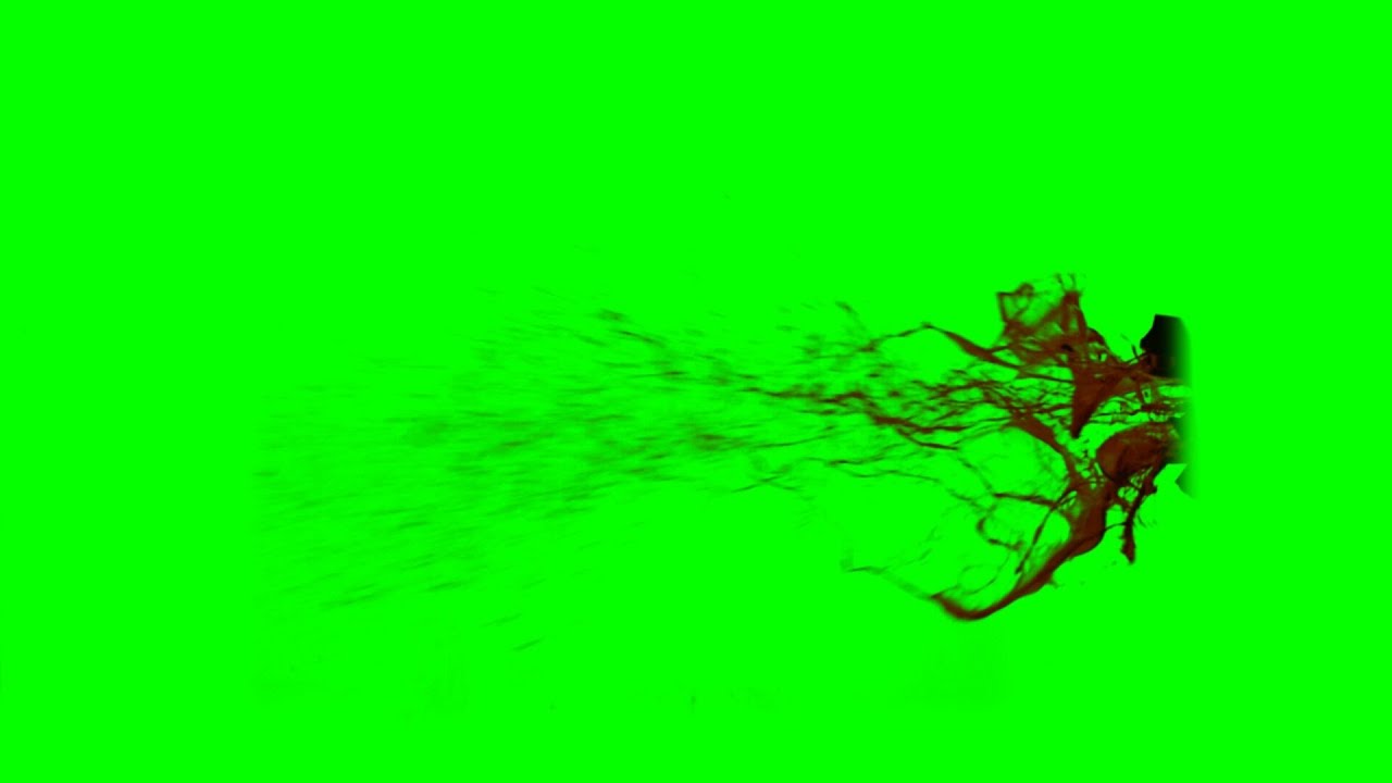 Blood Splatter - green screen - free use - YouTube