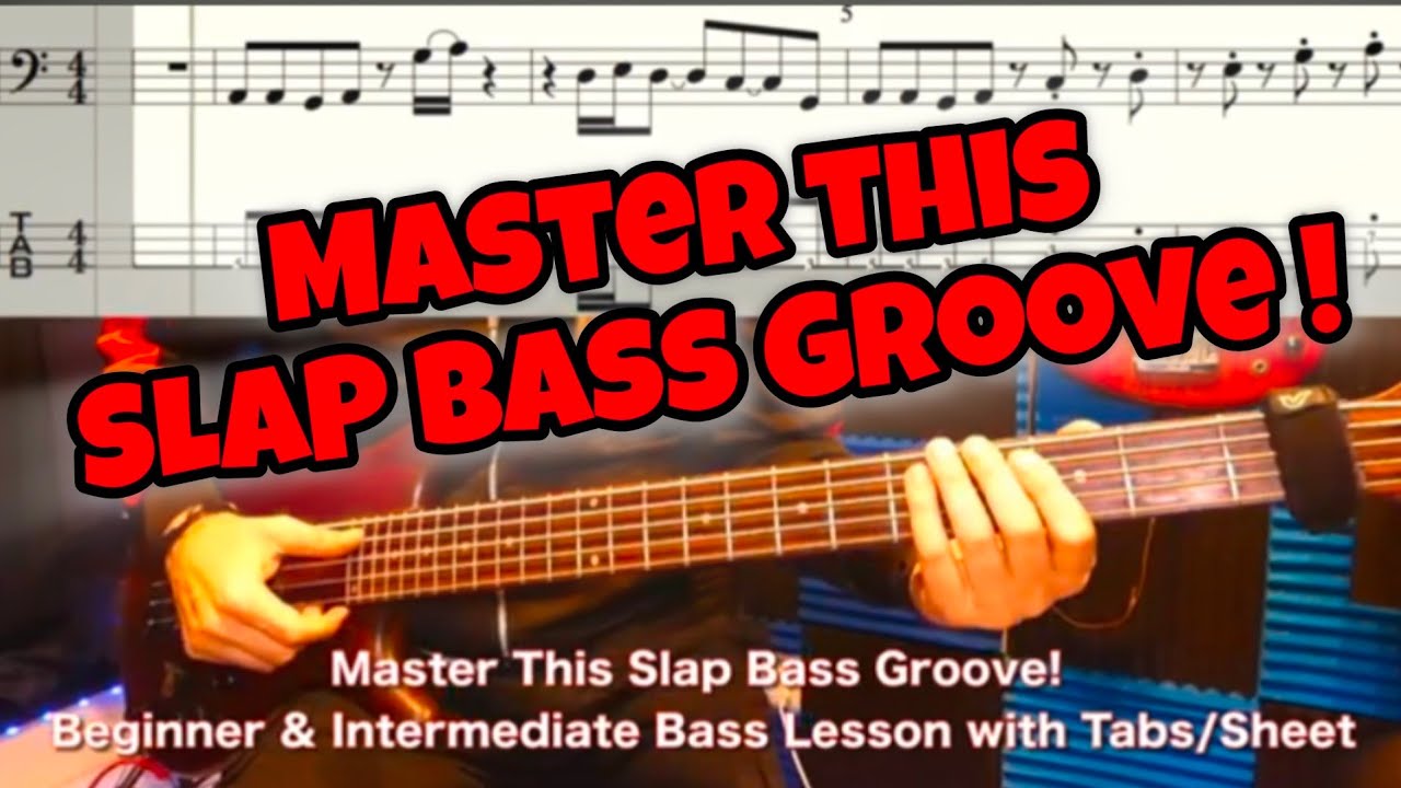 Unlock This Funky Slap Bass Groove! Beginner to Intermediate Lesson ...