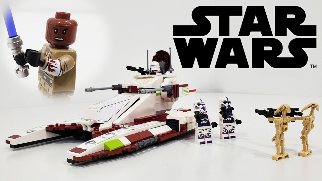 LEGO Star Wars Review: 75342 Republic Fighter Tank (2022 Set) Purple ...