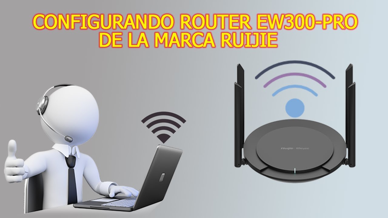 SUPER ROUTER RUIJIE RG-EW300 PRO ALGO POTENTE - YouTube