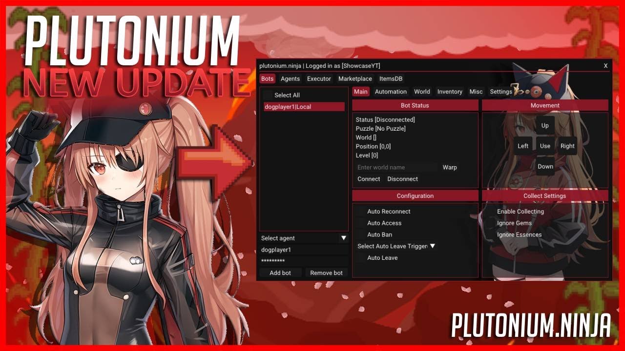 Growtopia AutoFarm PC | Plutonium V2 - YouTube