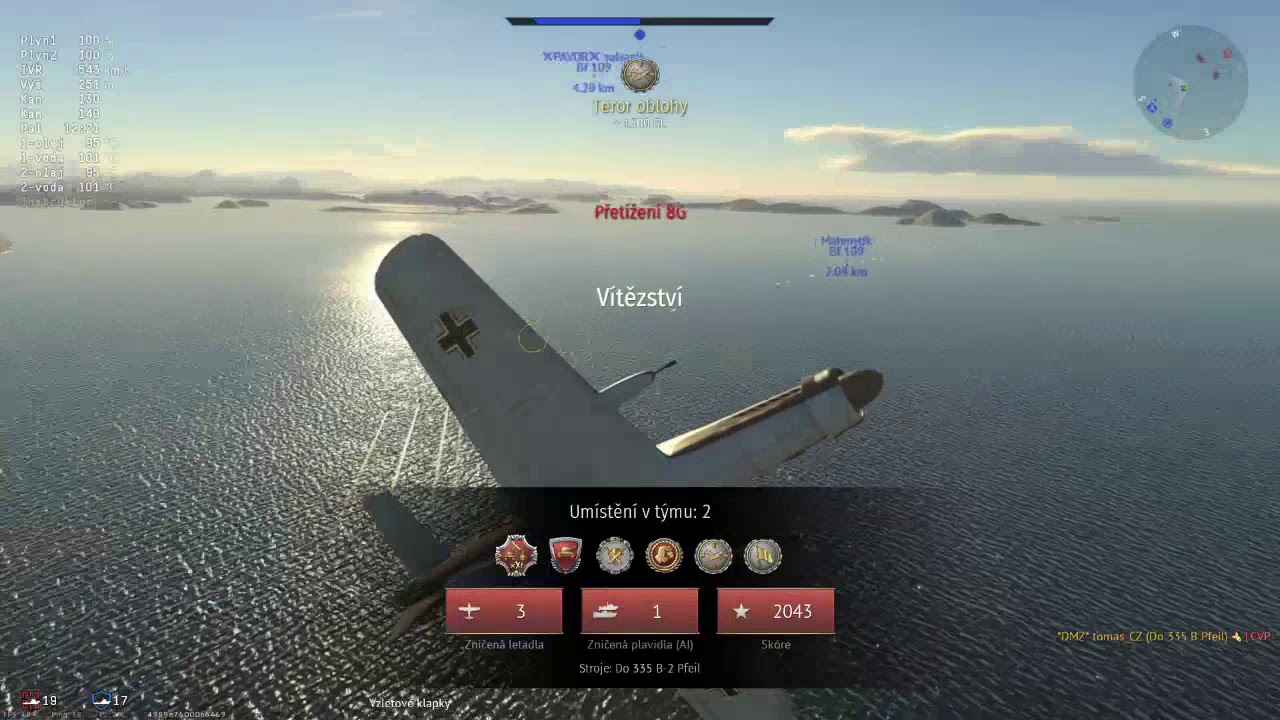 War Thunder cz - Do 335 B2 - YouTube