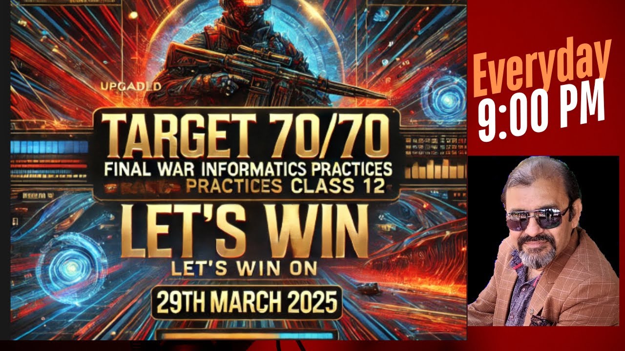 TARGET 70/70 | LET'S WIN ON 29TH MARCH | MISSION FINAL 100/100 ...