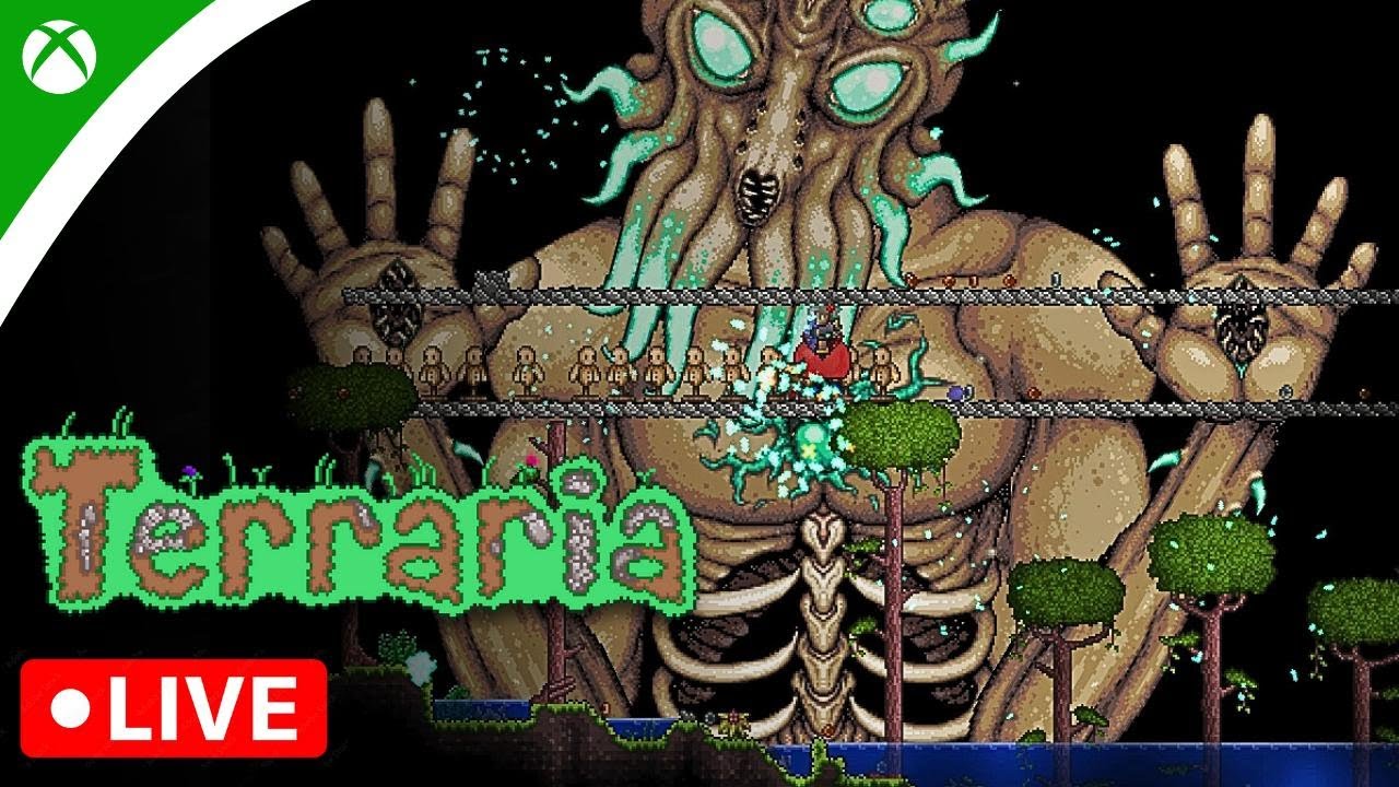 🔴 Terraria: PREPARAÇÃO PARA O BOSS FINAL: Moon Lord vai cair ainda hoje ...