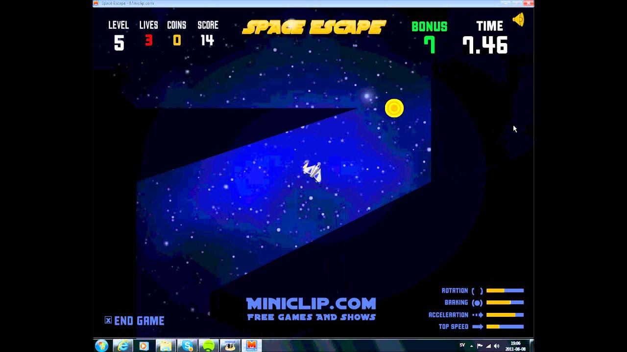 Space Escape - YouTube