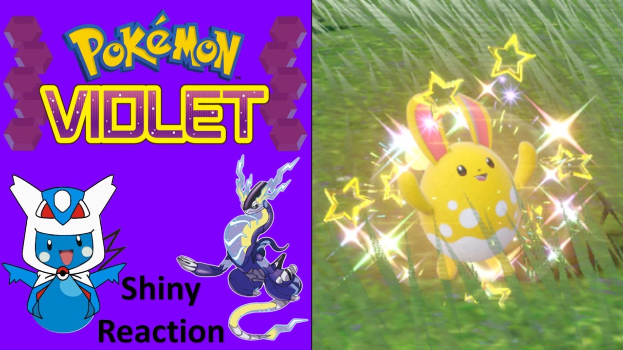 Pokemon Violet: Shiny Azumarill Reaction - YouTube
