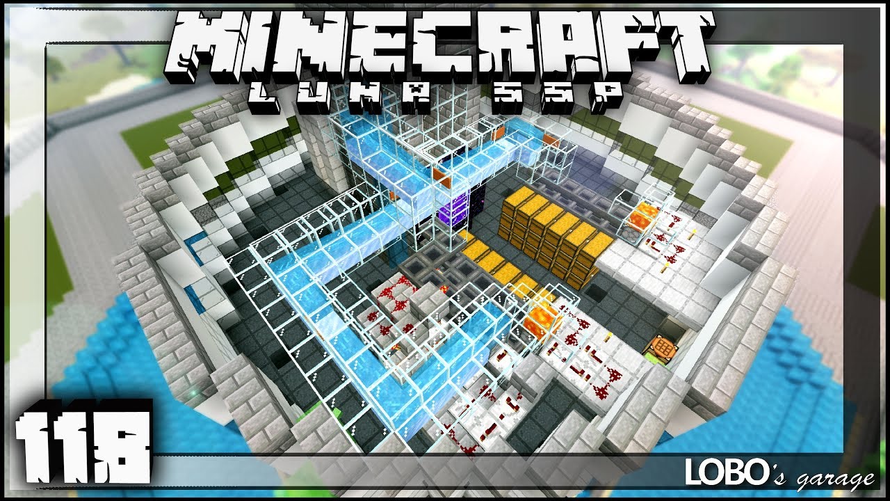 Minecraft Survival #118 | RAID FARM STORAGE | Eclipse Outpost | Luna ...