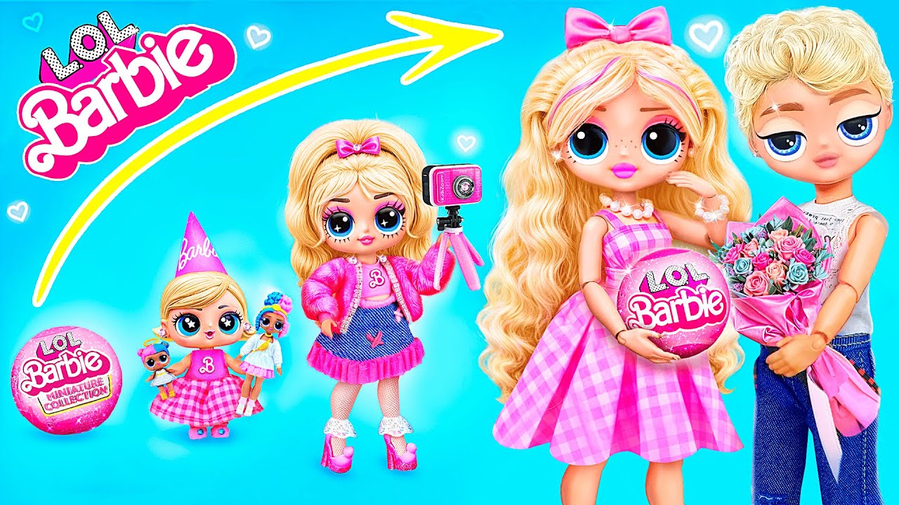 La Barbie LOL sta Crescendo! Gadget in Miniatura & Mini Brands - YouTube