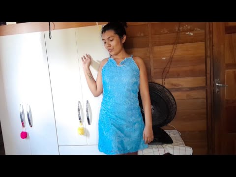 PROVANDO VESTIDO DE BRECHÓ DA MINHA MÃE #4