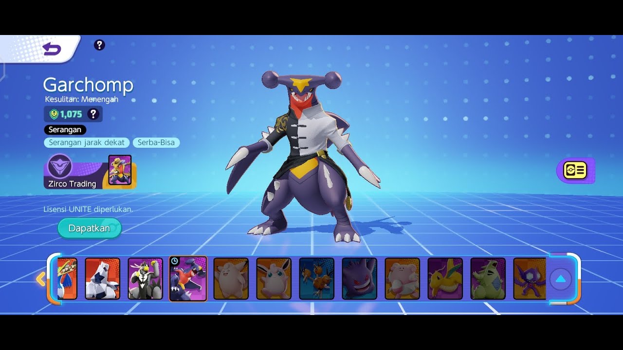 Pokemon Unite (Mobile) Gameplay: Garchomp (All-Rounded) - YouTube