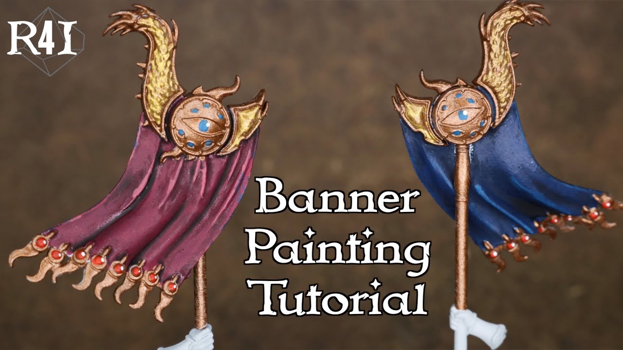 Banner Painting Tutorial - YouTube