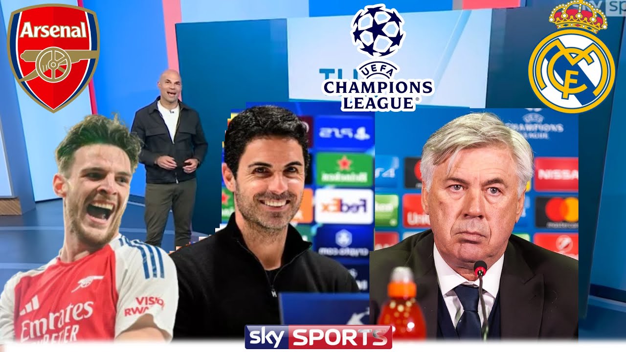 Alan Smith analyses Arsenal vs Real Madrid and Villa's Champions League ...