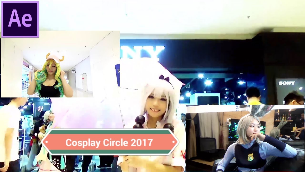 【Cosplay Circle 2017】 【 Nightcore Love For Life💕 】 【SONY HDR CX405 ...