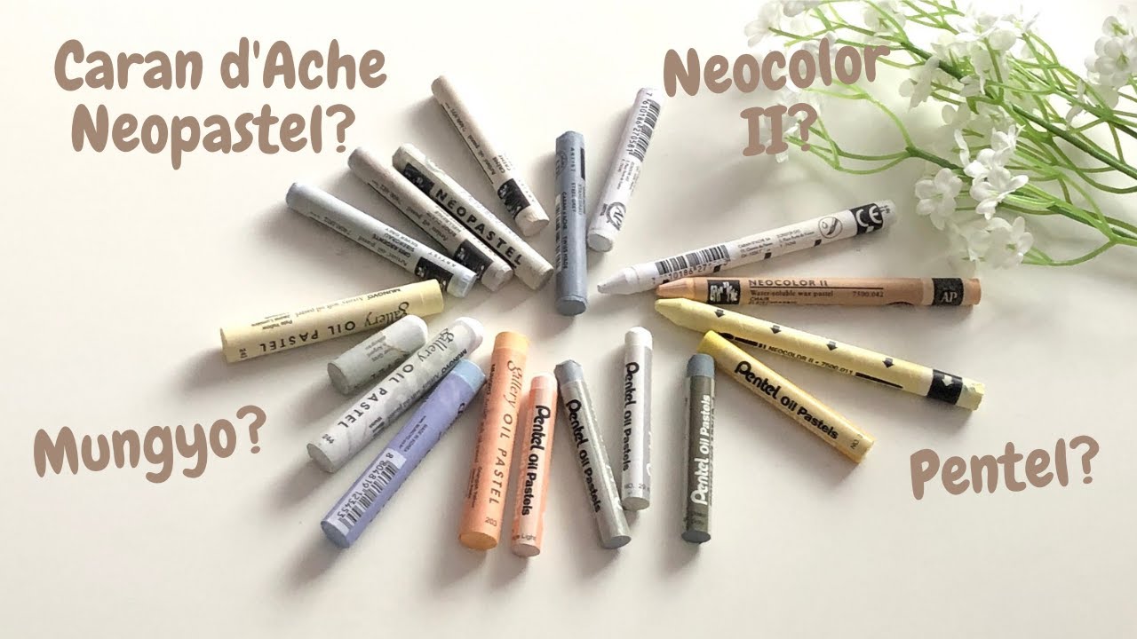 Which one should I buy? Caran d'Ache Neopastel, Neocolor II, Mungyo ...