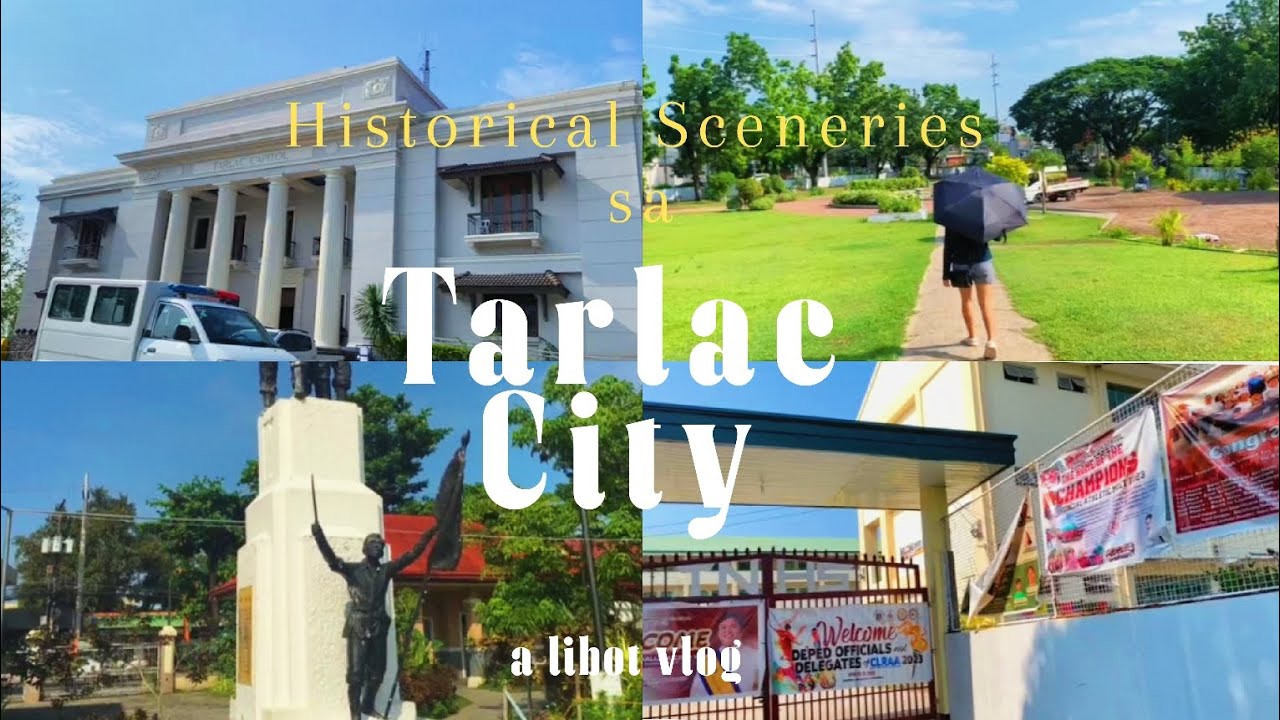 TARLAC VLOG: Historical Sceneries in Tarlac City | Maria Cristina Park ...
