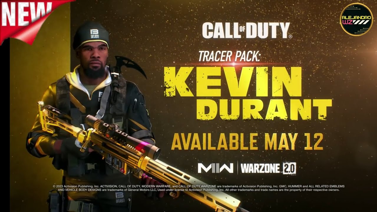 KEVIN DURANT NUEVO OPERADOR 🏀 CALL OF DUTY MODERN WARFARE II - WARZONE ...