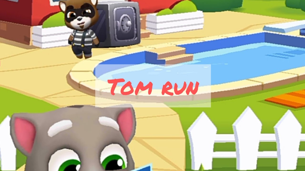 tom gold run permainan kucing - YouTube