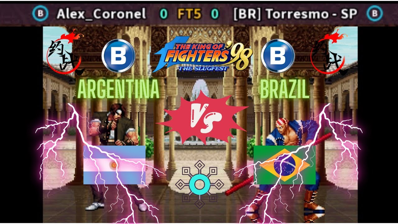 Alex_Coronel 🇦🇷 vs 🇧🇷 [BR] Torresmo - SP top ko98 #kof98 - YouTube