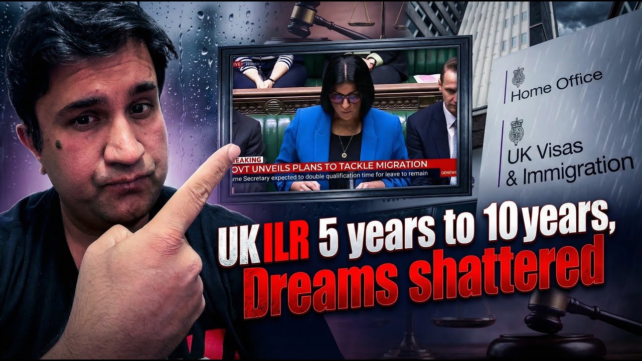 UK ILR Now 10 Years | Home Office Announces Major Settlement Rule ...