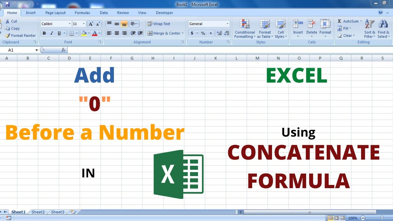 Add Zero Before A Number In Excel Sheet By Using CONCATENATE Formula add-zero-before-a-number-in-excel-sheet-by-using-concatenate-formula