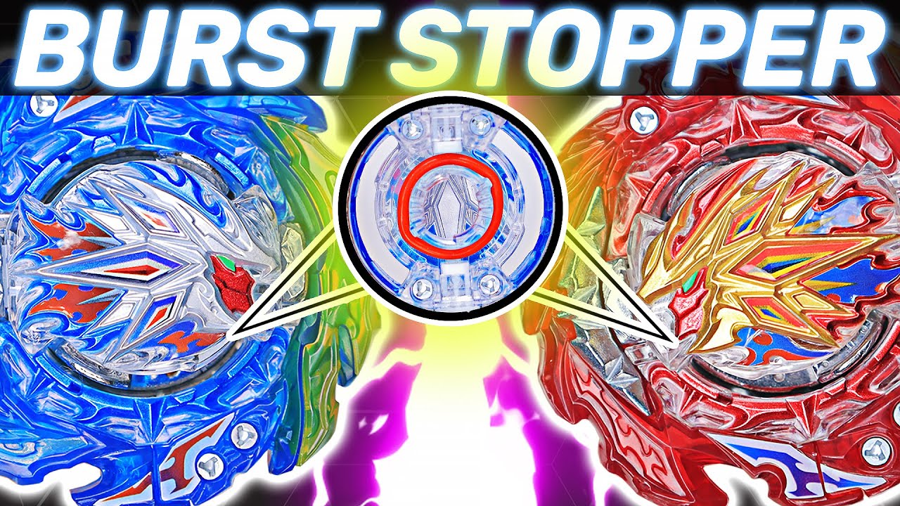 BEYBLADE MOD: BURST STOPPER for Super Hyperion / King Helios - YouTube