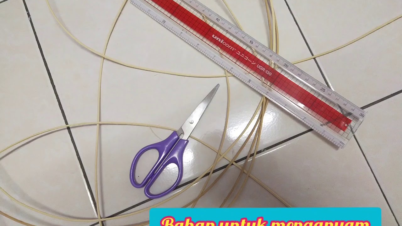 MSK3022/ANYAMAN BAKUL ROTAN TAPAK BULAT/NADINE CASTER LUNA ANAK UJANG ...