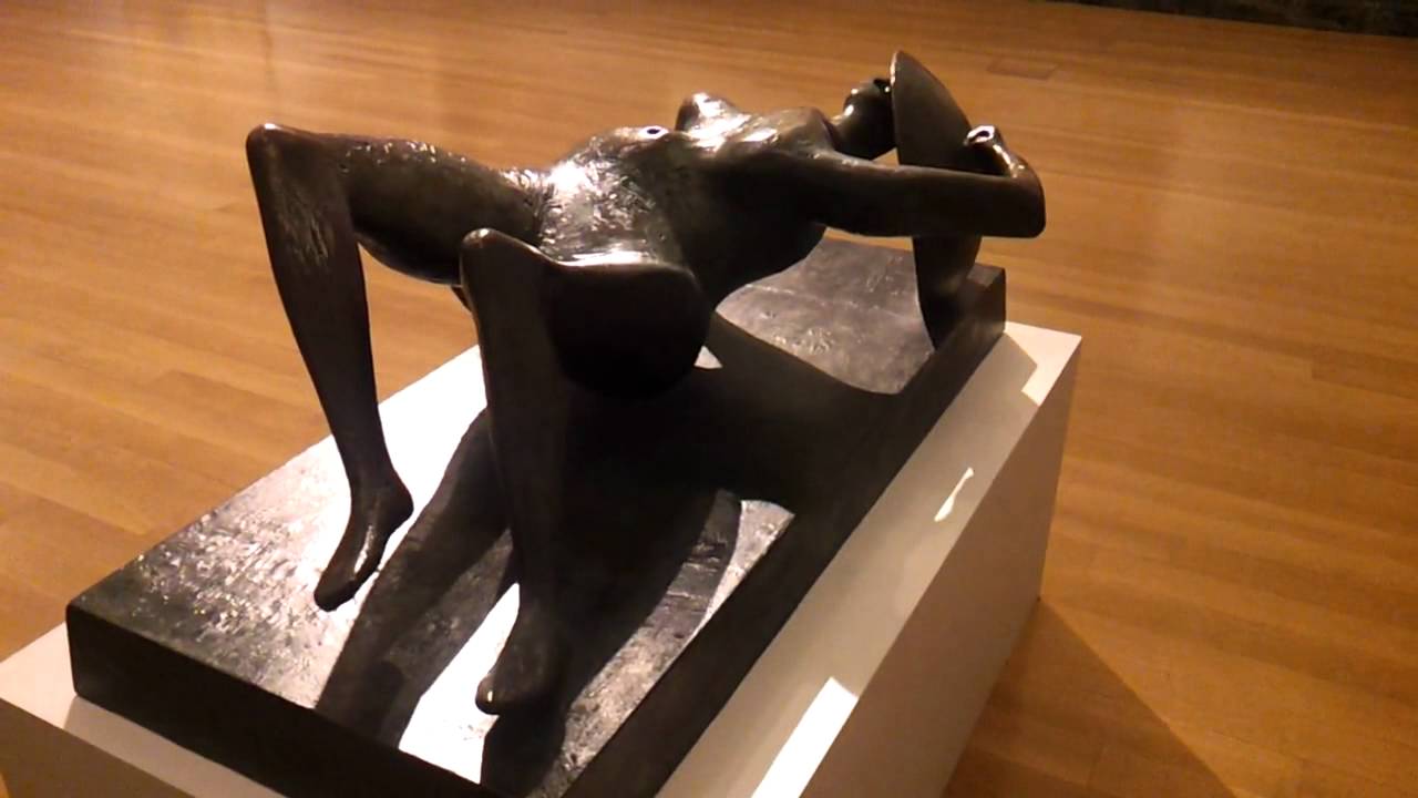 Henry Moore Falling Warrior Tate Britain London December 2011 - YouTube