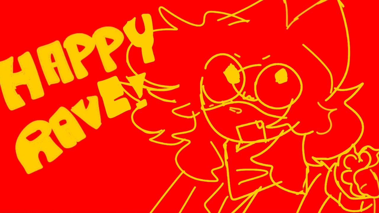 HAPPY RAVE :3//ANIMATION - YouTube