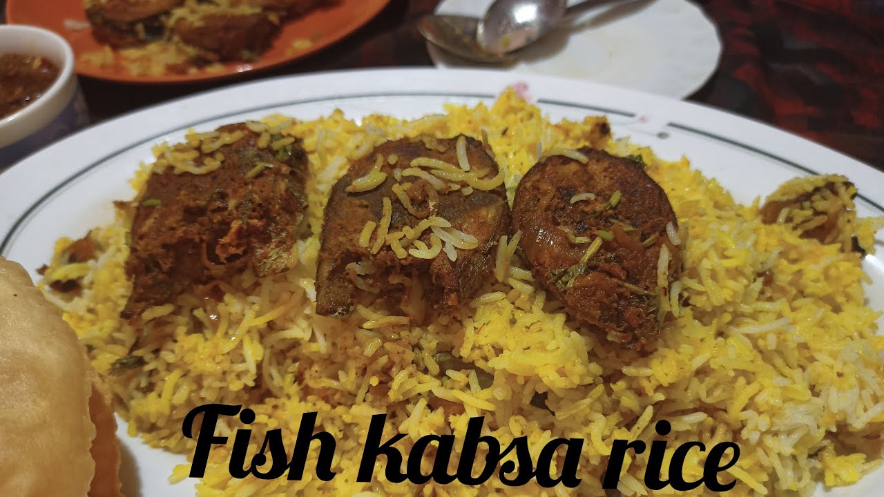 ഇന്നത്തെ സ്പെഷ്യൽ ഒരു ഫിഷ് കബ്സ ആയല്ലോ? ഈസി പീസി കബ്സ //fish kabsa rice ...