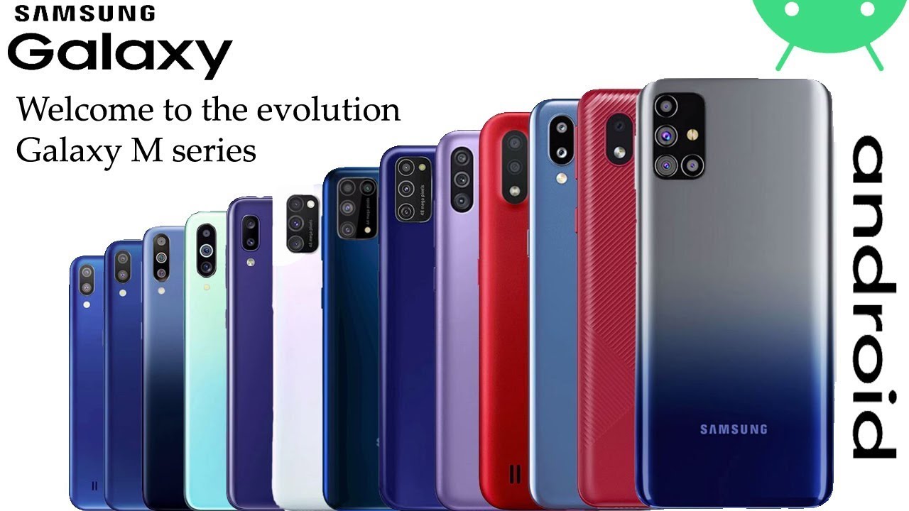 Samsung Smartphone Evolution | History | Journey of SAMSUNG M SERIES ...