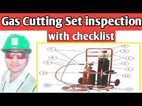 gas cutting inspection in hindi ! gas cutting set checklist ! gas ...
