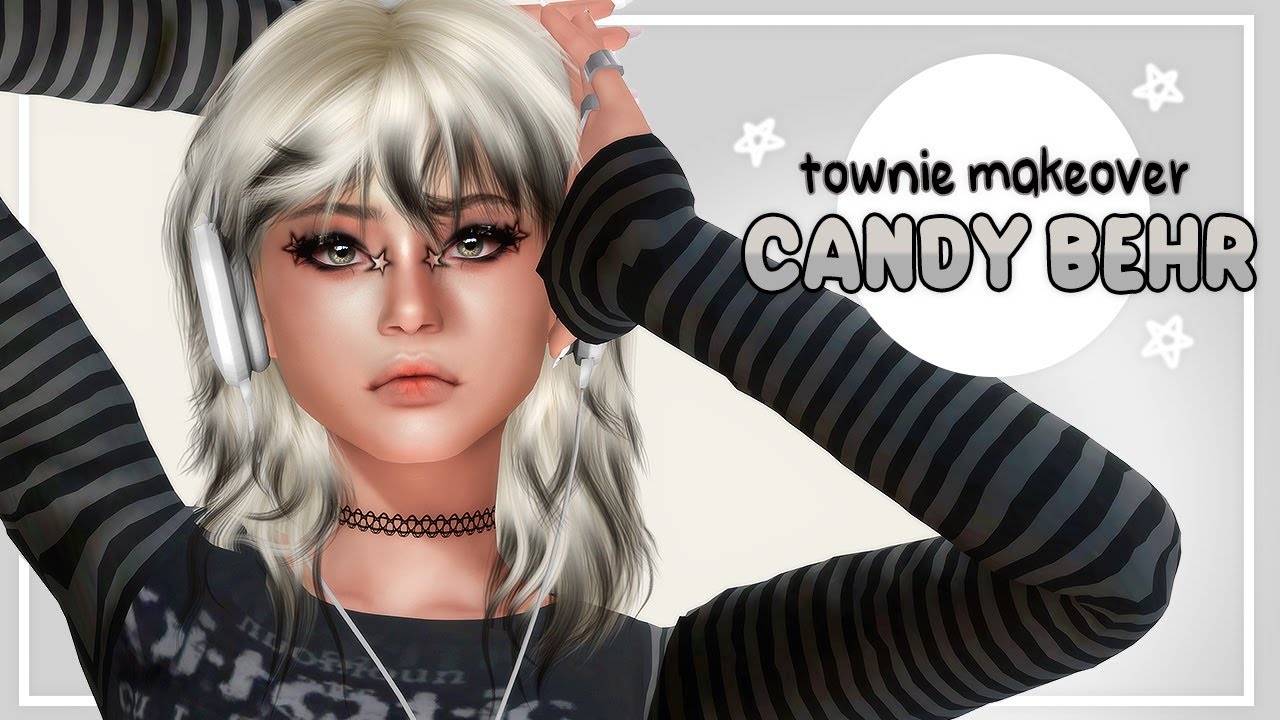 candy behr townie makeover + sim download ‧₊˚ 彡 - YouTube