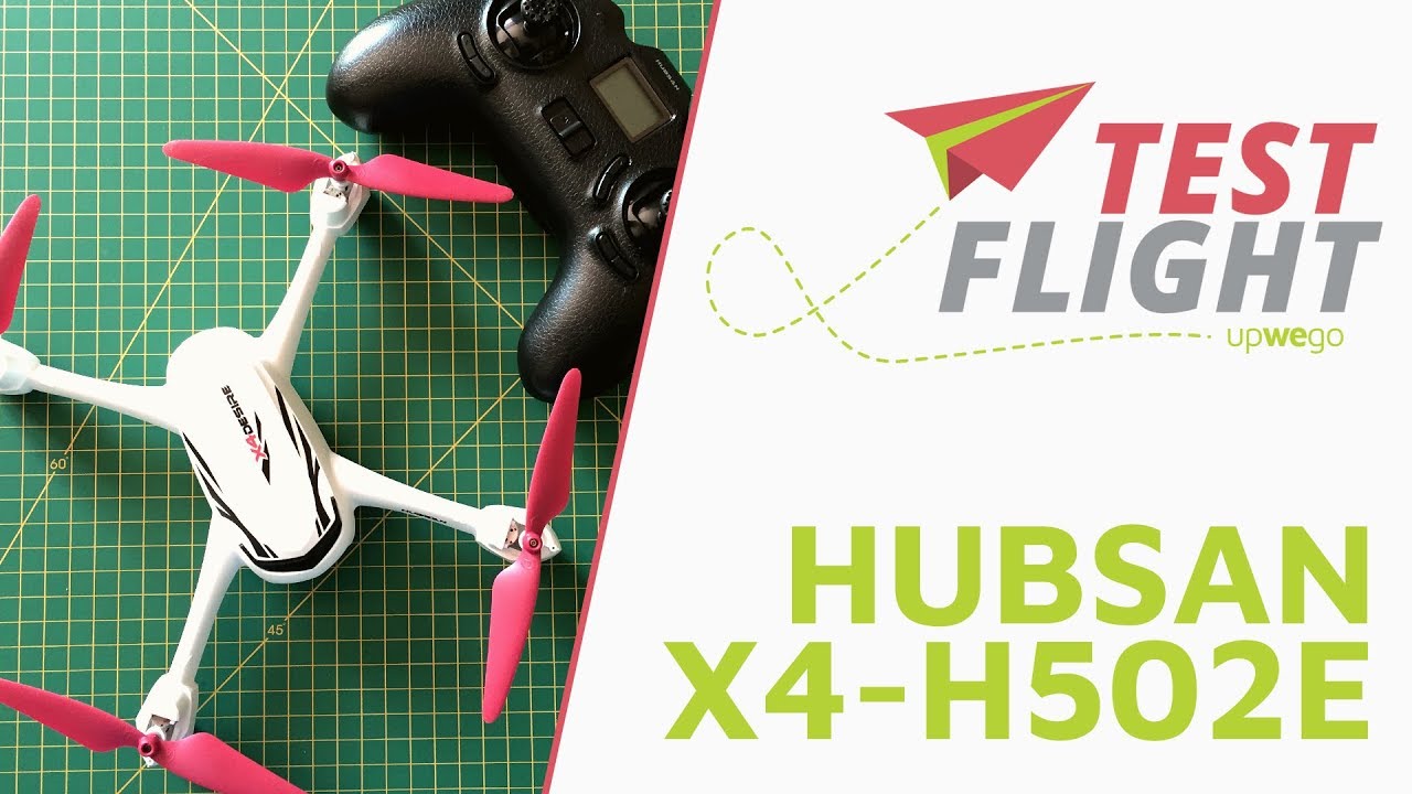 Hubsan X4 - Drone Barato e com GPS | Test Flight - YouTube