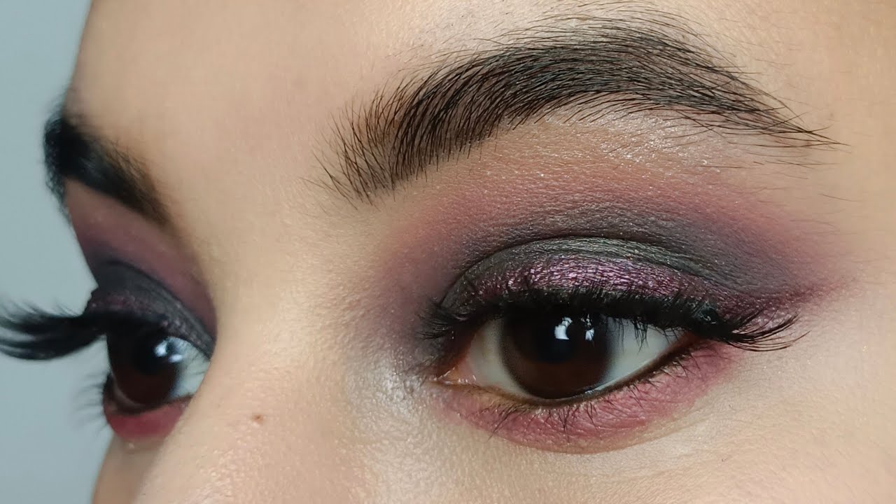 easy smoky eye tutorial for beginners #easyeyelook #smokyeye # ...