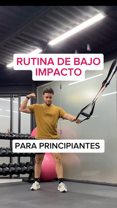 RUTINA DE BAJO IMPACTO PARA PRINCIPIANTES ⚡️ - YouTube