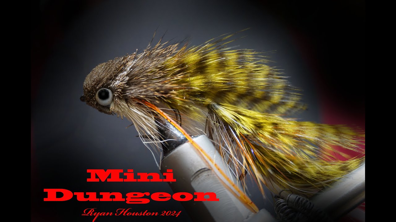 TYING THE MINI DUNGEON STREAMER FLY WITH RYAN HOUSTON - YouTube