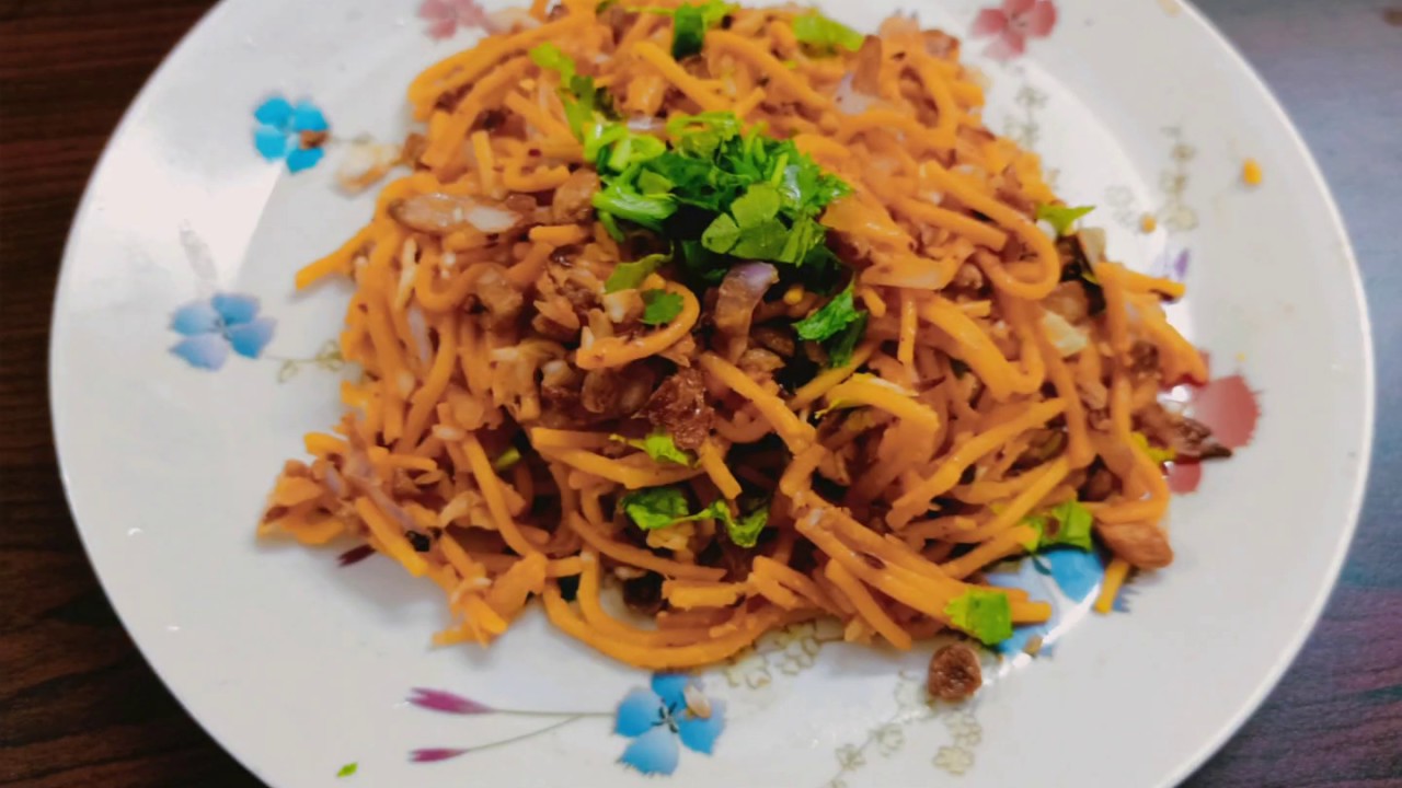 Atho recipe /Famous street food /Burmerse food/ how to make atho recipe ...