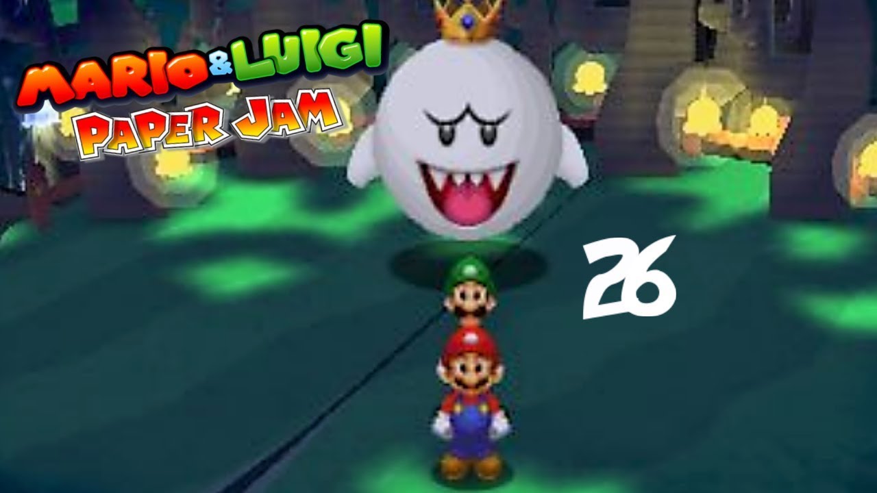 Mario & Luigi: Paper Jam Part 26: King Boo Surprise - YouTube