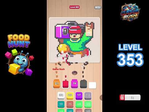 Food Hunt Level 353 | Pixel Puzzle