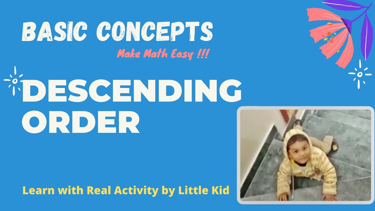 Descending Order | Basic Concepts | Math Clinic - YouTube