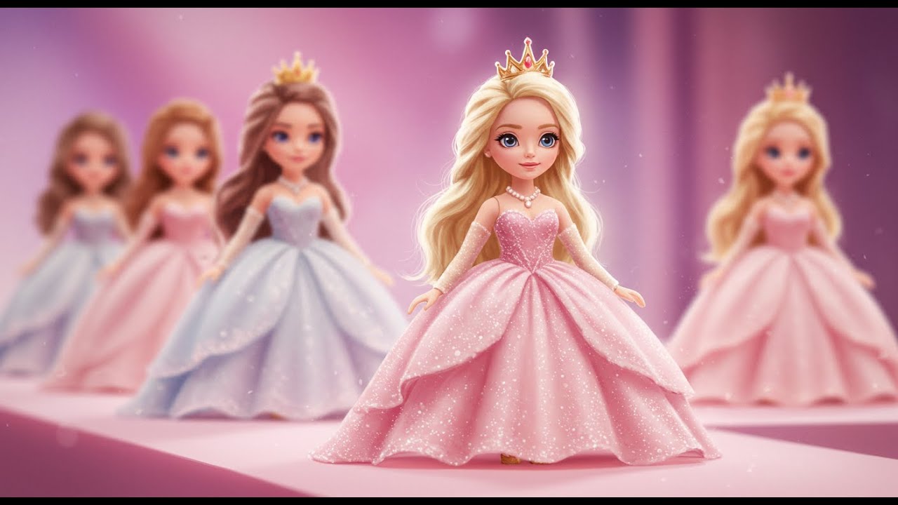 Princess Fashion Show | Fun and Magical Kids Song | Sparkling Dress-Up ...