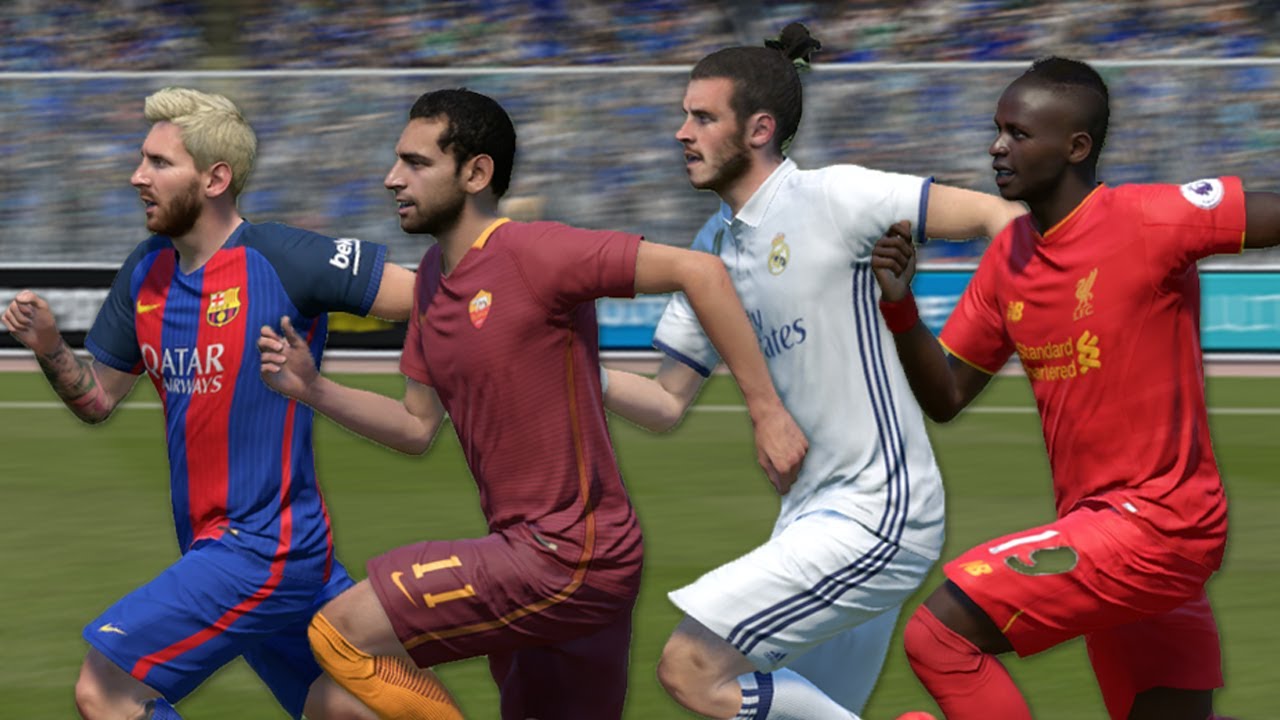 FIFA 17 Speed Test | Fastest Right Wingers (RW/RM/RF) in FIFA - YouTube