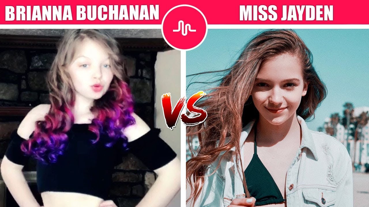 Brianna Buchanan Vs Miss Jayden ( Cutest Musers Battle ) Musically ...