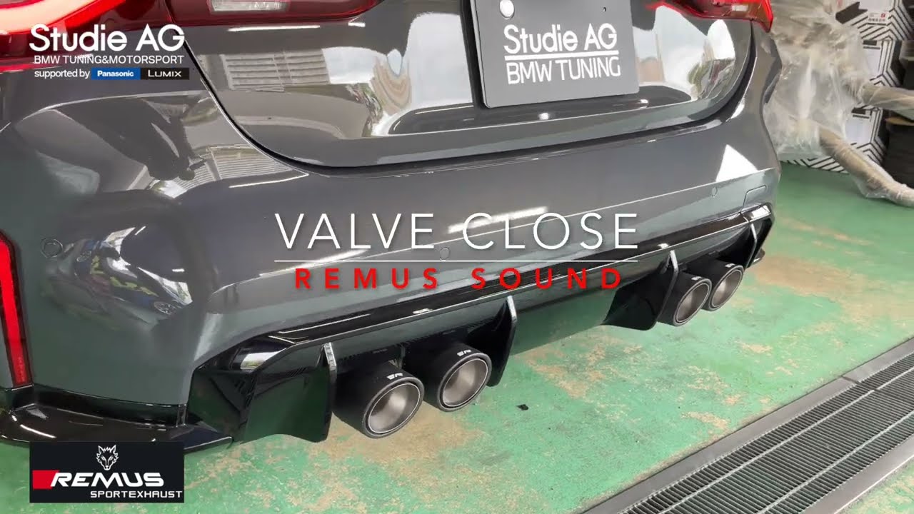 REMUS MUFFLER CARBON TAIL [G82 M4 COMPETITION] - YouTube