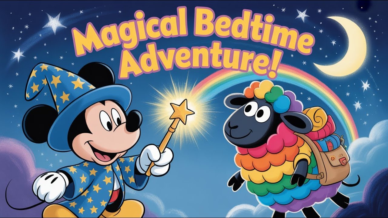 🌈 Baa Baa Black Sheep & Mickey Mouse’s Magical Adventure | 31-Minute ...