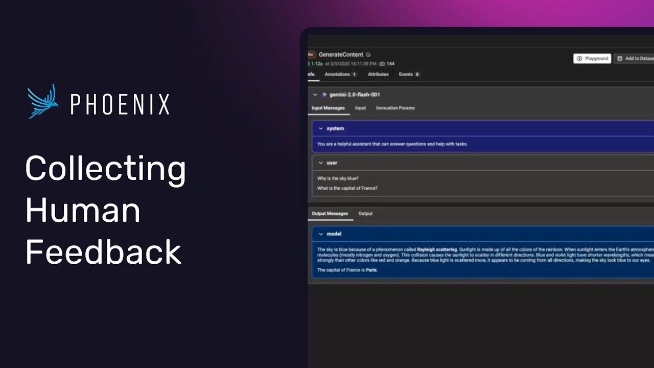 Phoenix: Use Annotations to collect Human Feedback from your LLM App ...