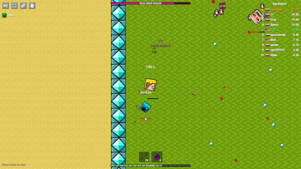 crazysteve.io a minecraft io game May 2019 - YouTube